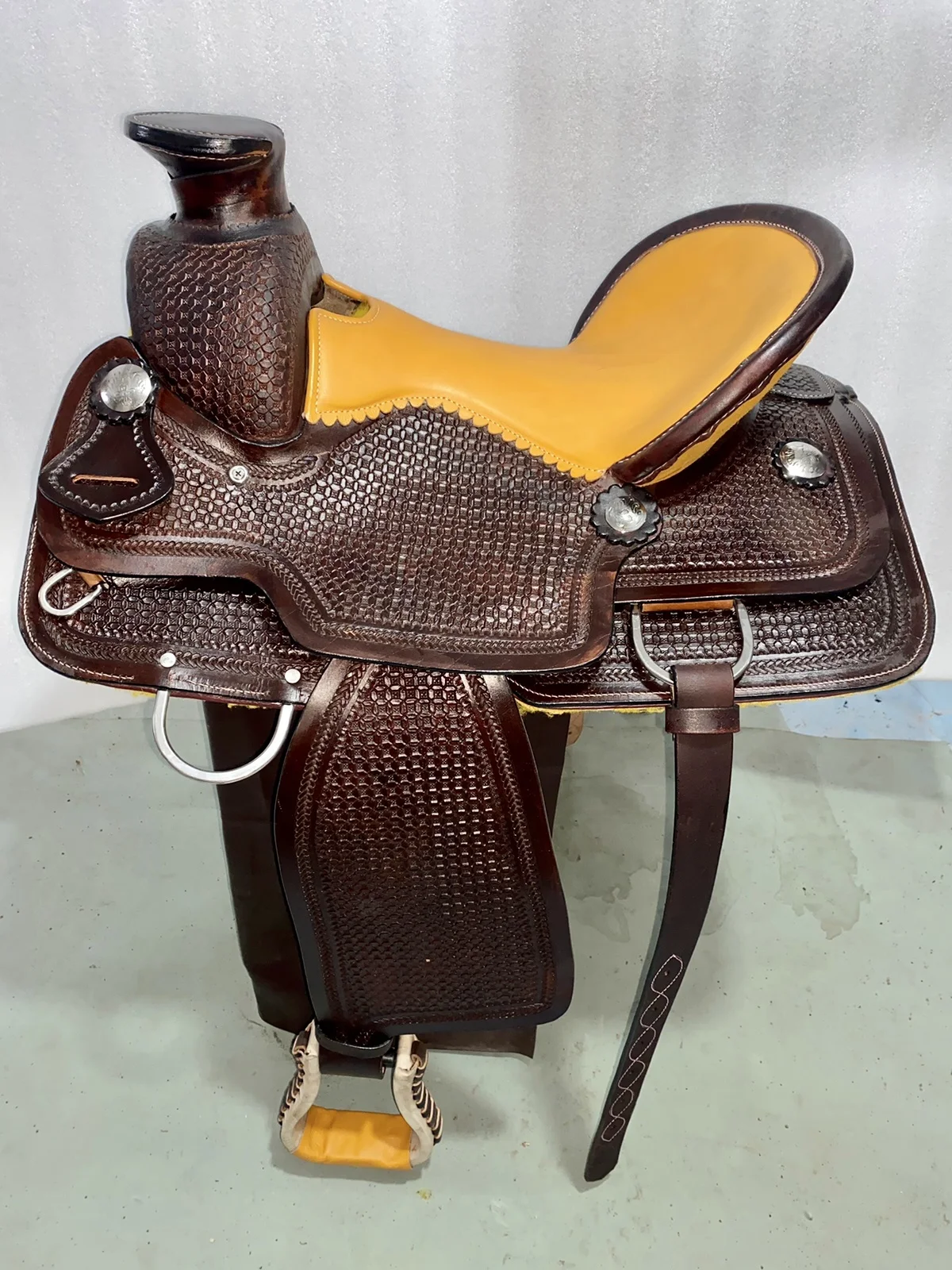 Western Saddle For Horse New Designing Leather Western Saddle ...