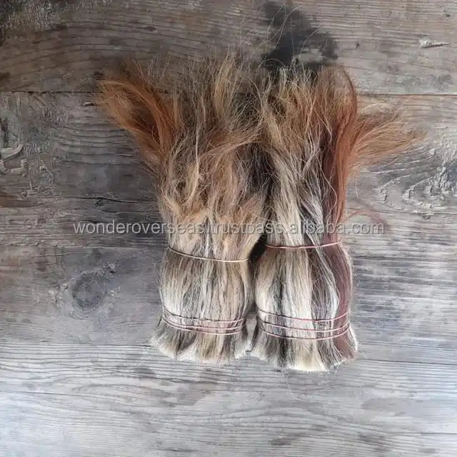 Cow and Buffalo Tail Hair for Brush Making - Top Grade