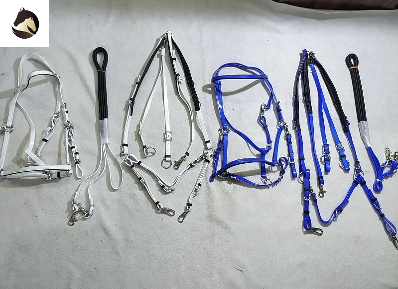 Horse PVC Endurance Bridle - Durable Racing Full Set