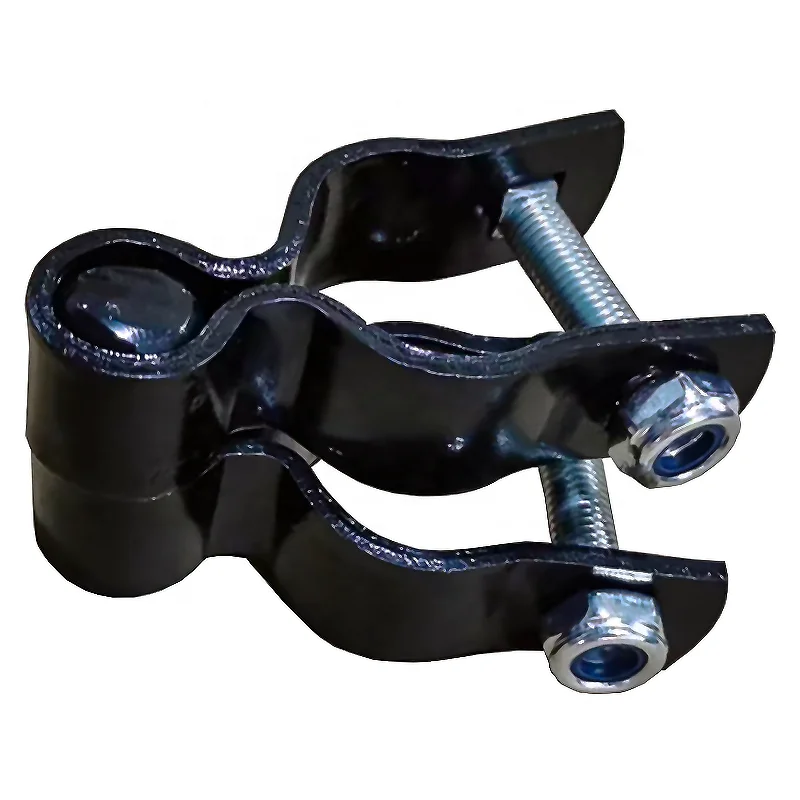 American Style Chain Link Fence Connection Parts Matte Black Powder ...