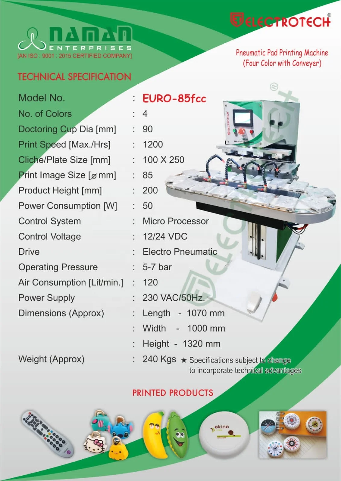 Four Color Pad Printing Machine With Oval Conveyor For Toys Printing ...