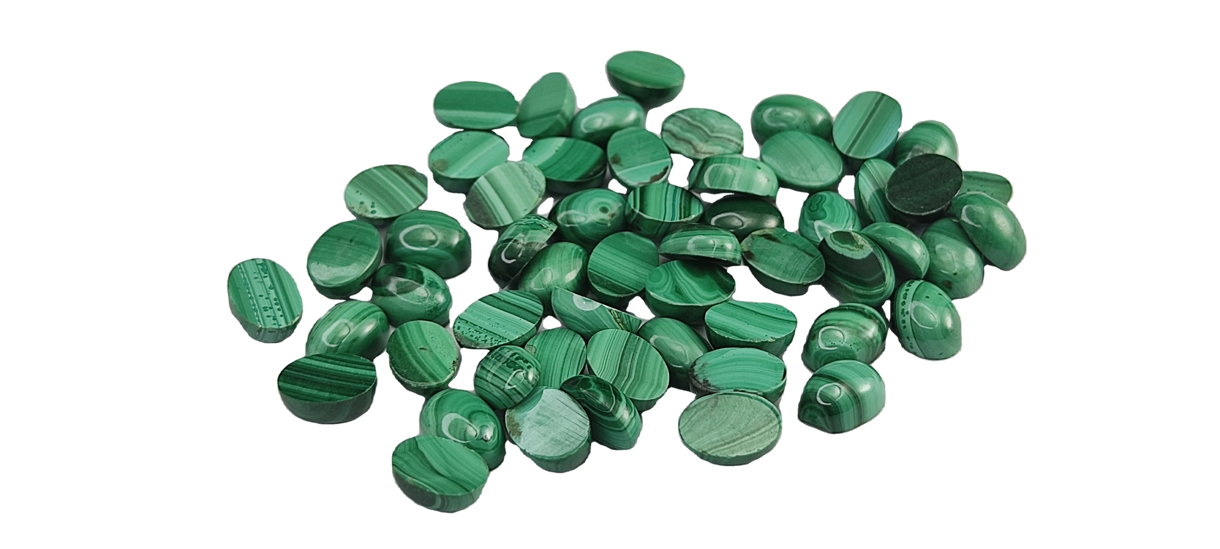 Oval Loose Gemstone Natural Cabochon Multi Color And 5x7mm 6x8mm 9x11mm ...