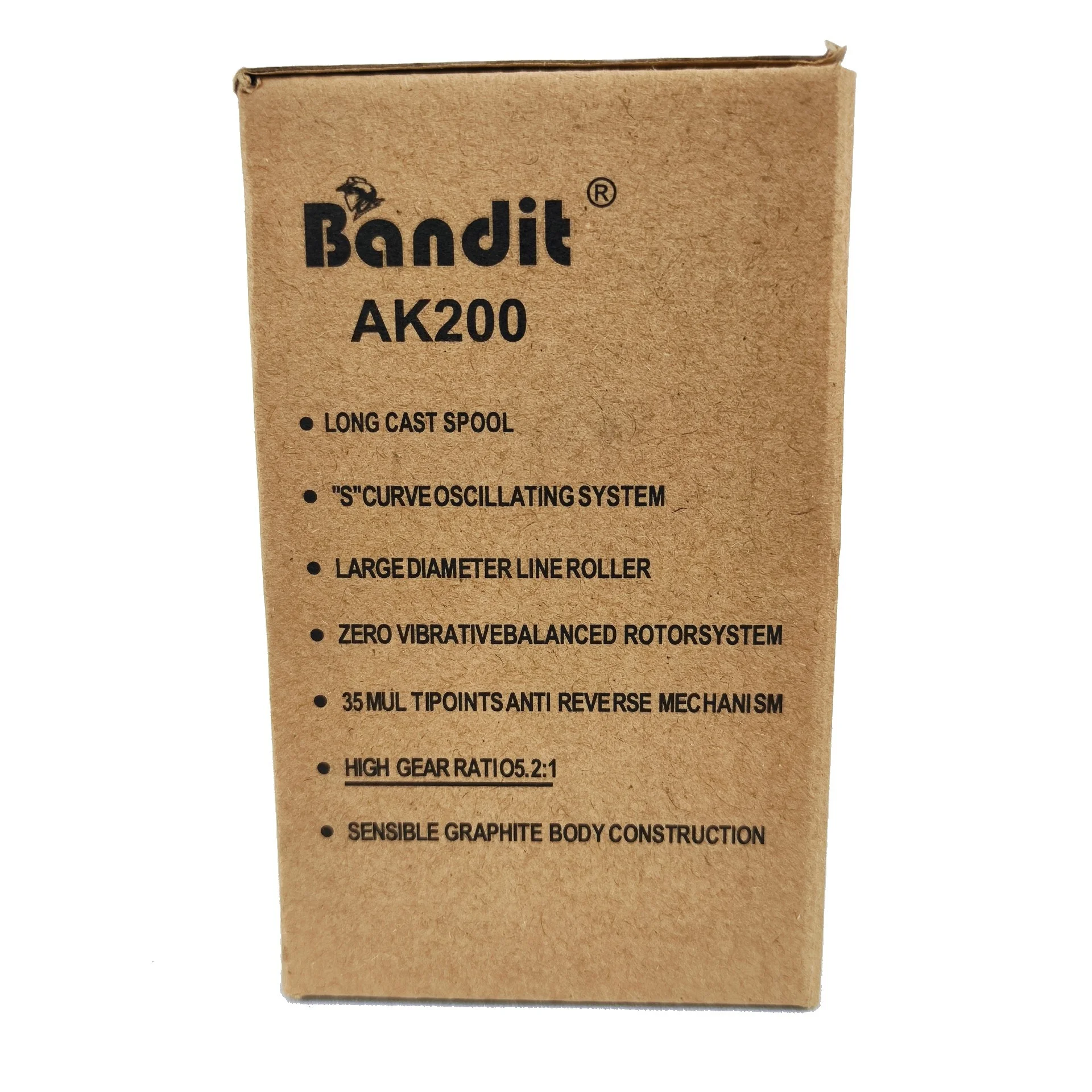 Bandit Shrimp Reel AK200 - Lightweight Spinning Fishing Reel