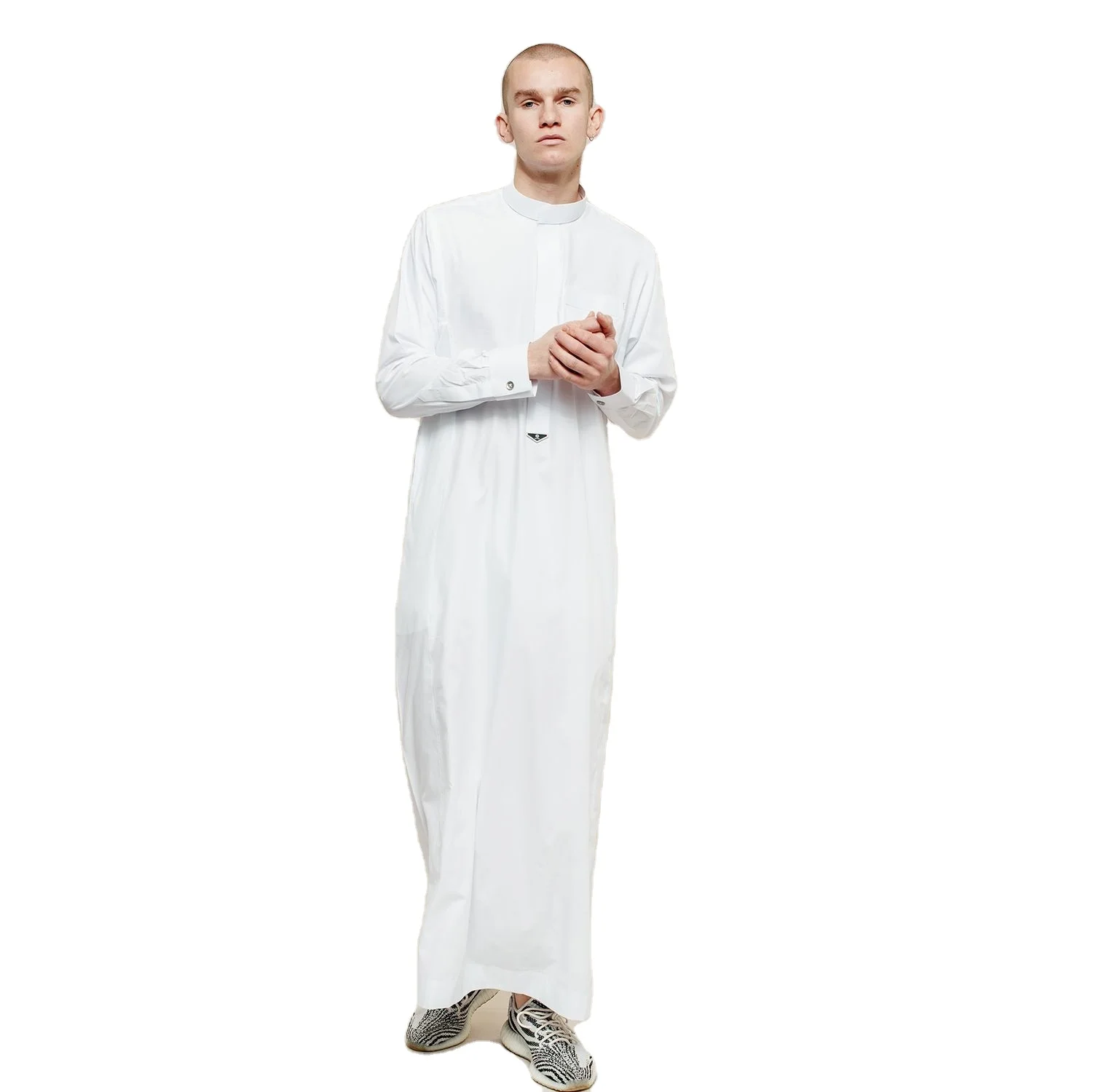 Best Selling Silk Islamic Clothing Men Thobe Muslim Arabic Thobe ...