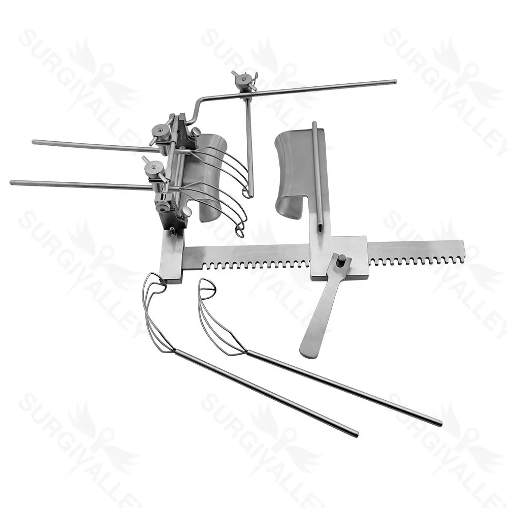 Ce Approved Cooley Cosgrove Mitral Valve Heart Retractor Complete Set ...