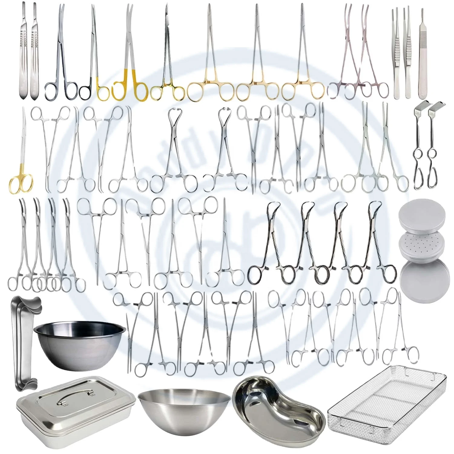 Apendicectomia & Hérnia Instruments Conjunto de 68 Pcs Aço Inoxidável ...