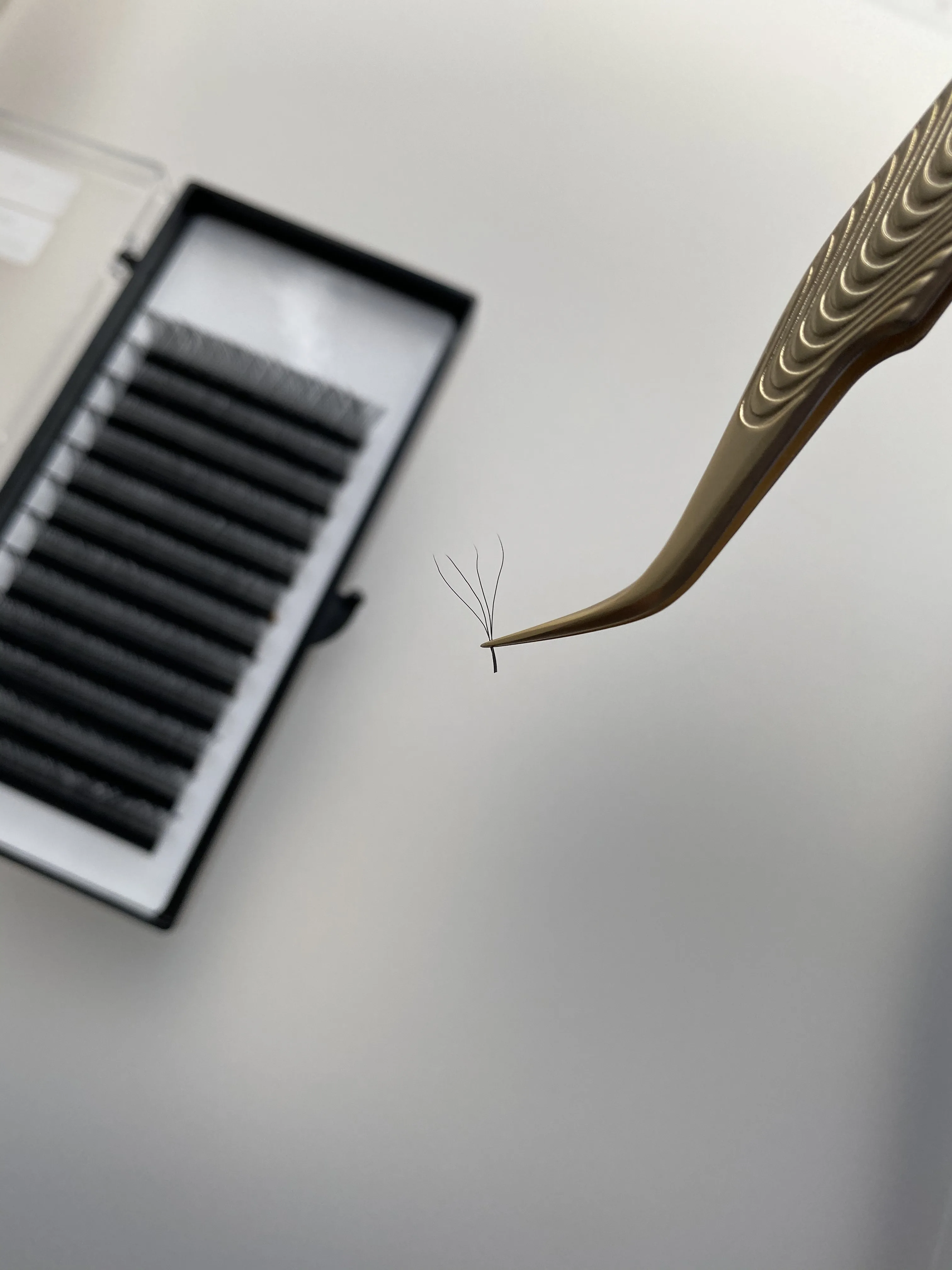 Premade Fans Eyelashes Extensions Volume Pro Made Application ...