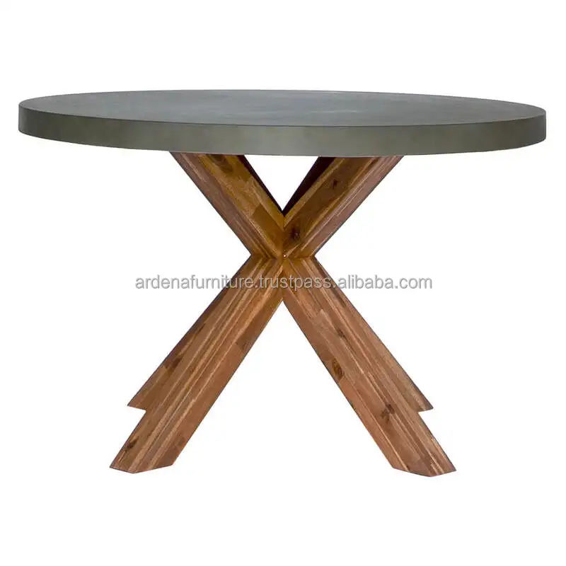 Modern Dinning Table Set - Teak Wood Furniture for Banquets