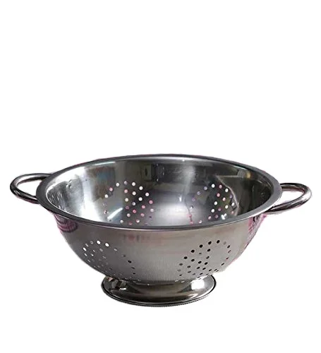 Jumbo Colander Stainless Steel 5 L Round Multiple Sizes Stainless Steel ...