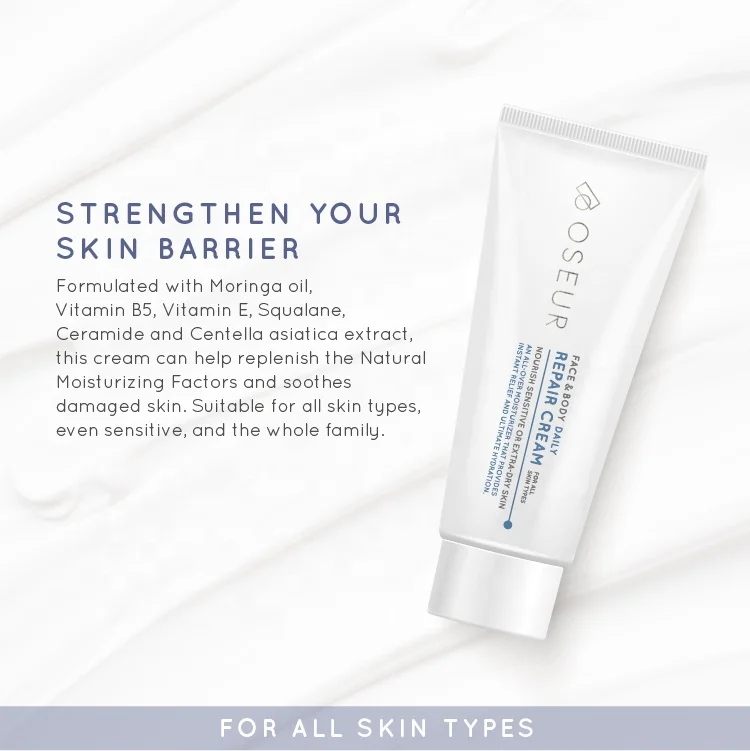 Oseur Daily Repair Cream Face Body Cream Cica Centella Asiatica Cream ...