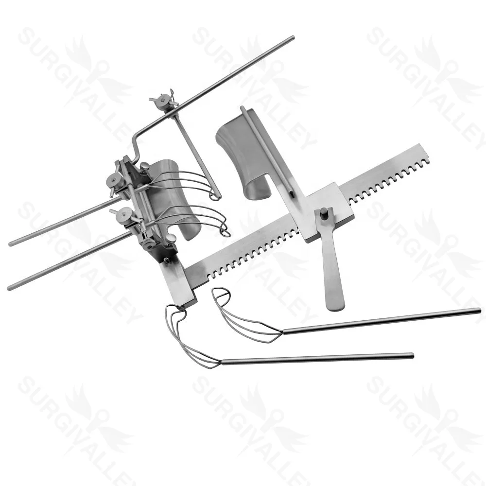 Ce Approved Cooley Cosgrove Mitral Valve Heart Retractor Complete Set ...