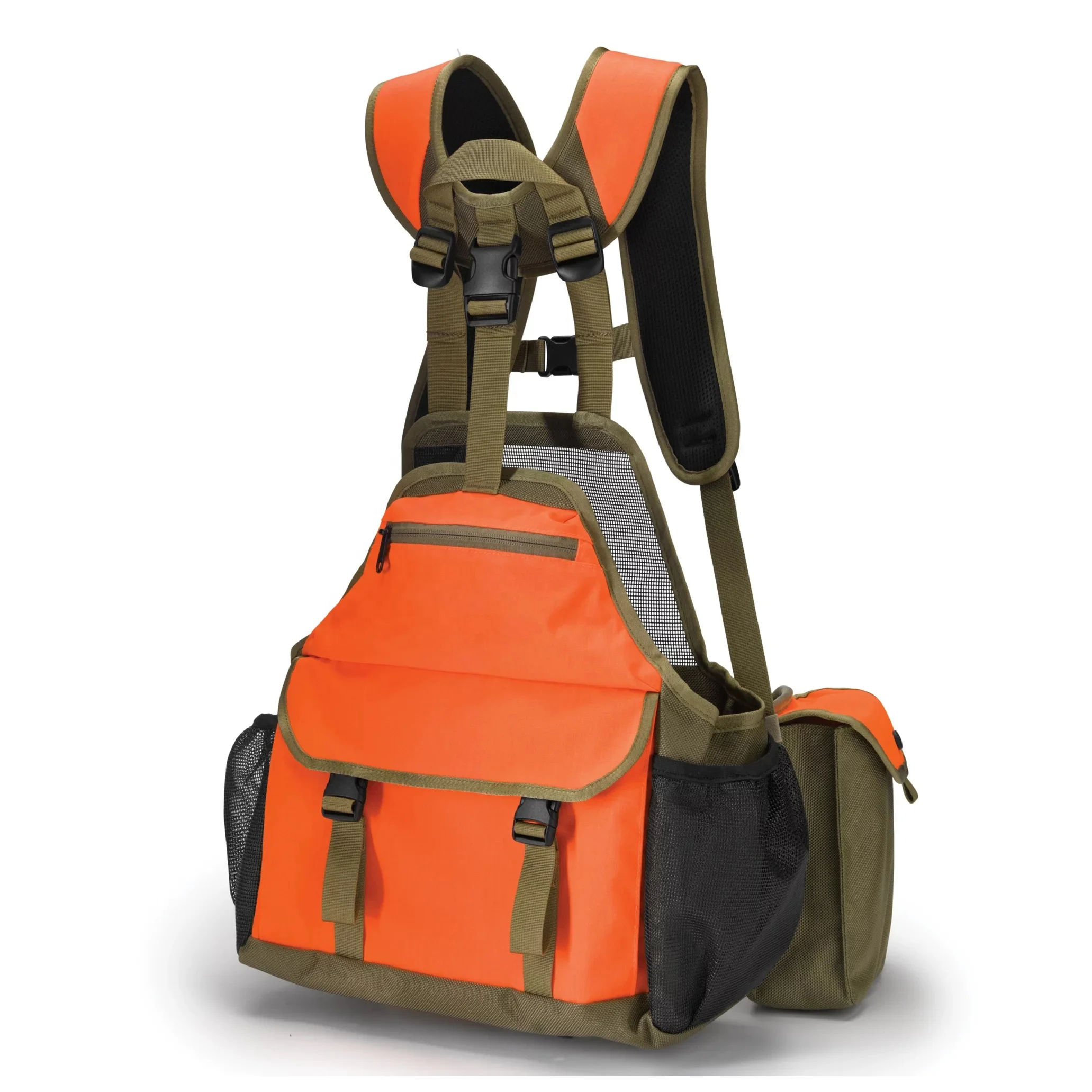 Adjustable Hook And Loop Closure Hunting Vest Lightweight Custom Logo ...