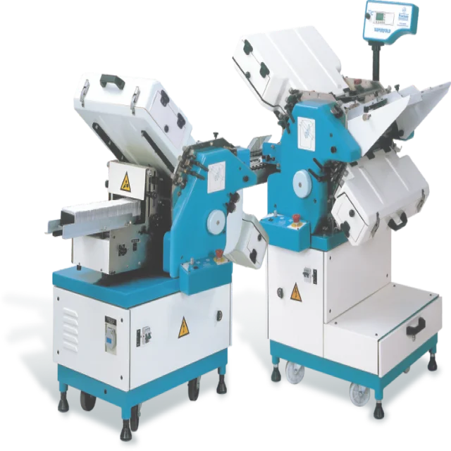 2-fold Paper Folding Machine With Friction Feeder 350mm Max Workable ...