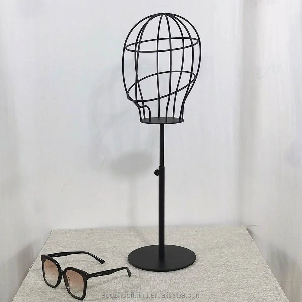 Black Head Hat Display Stand For Home - Buy Hat Rack hat Holder ...