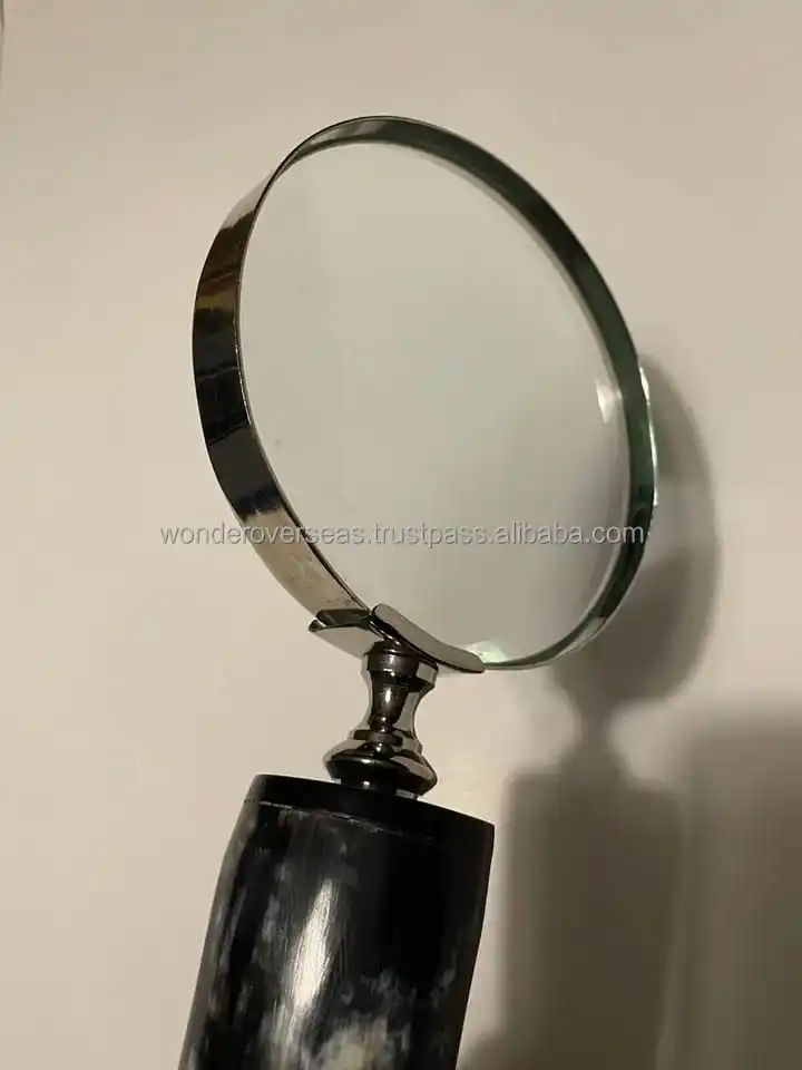 Natural Horn Handle Magnifying Glass High Quality Magnifier Glass With ...