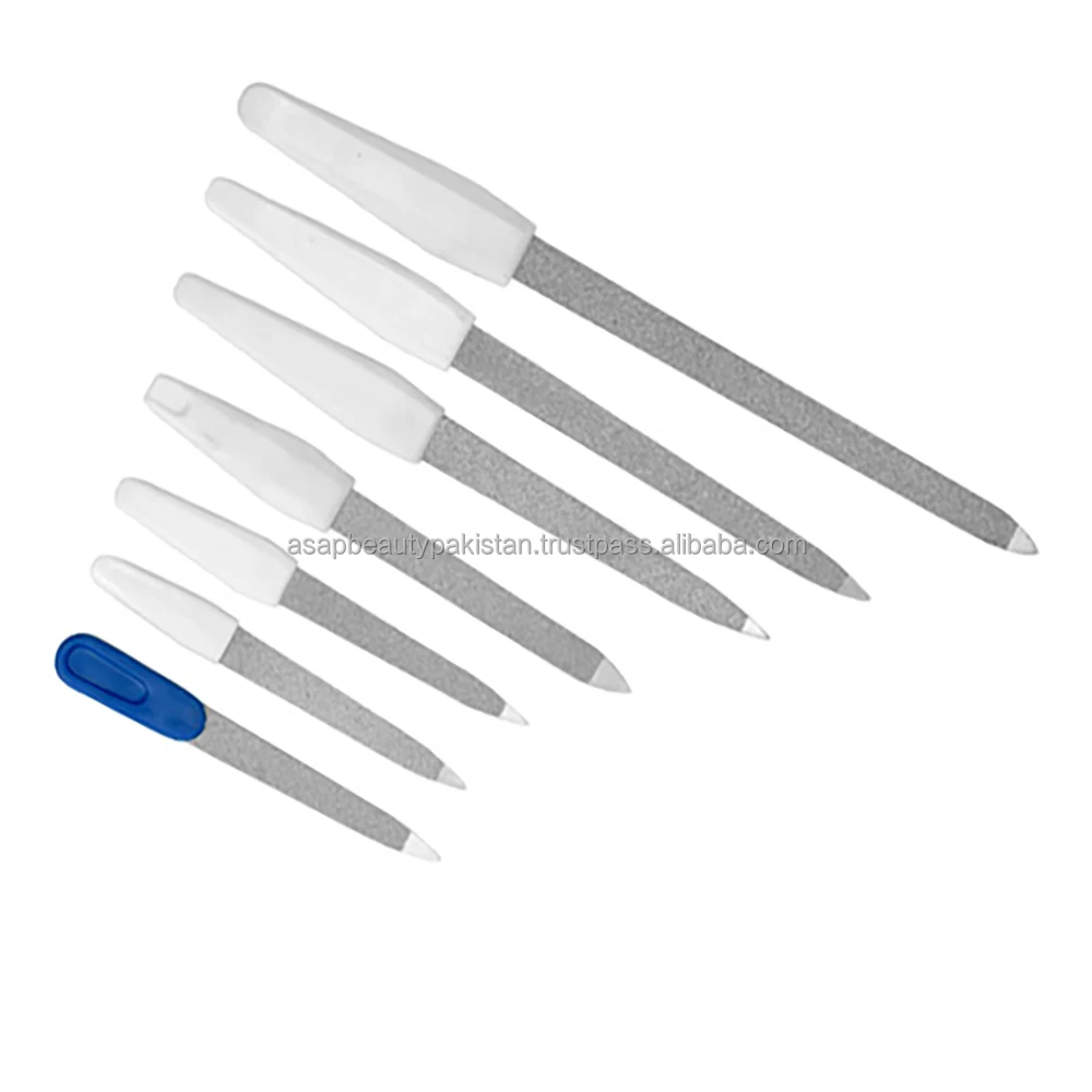ASAP Custom Printed Mini Half Moon Nail File 100 180 White Zebra ...