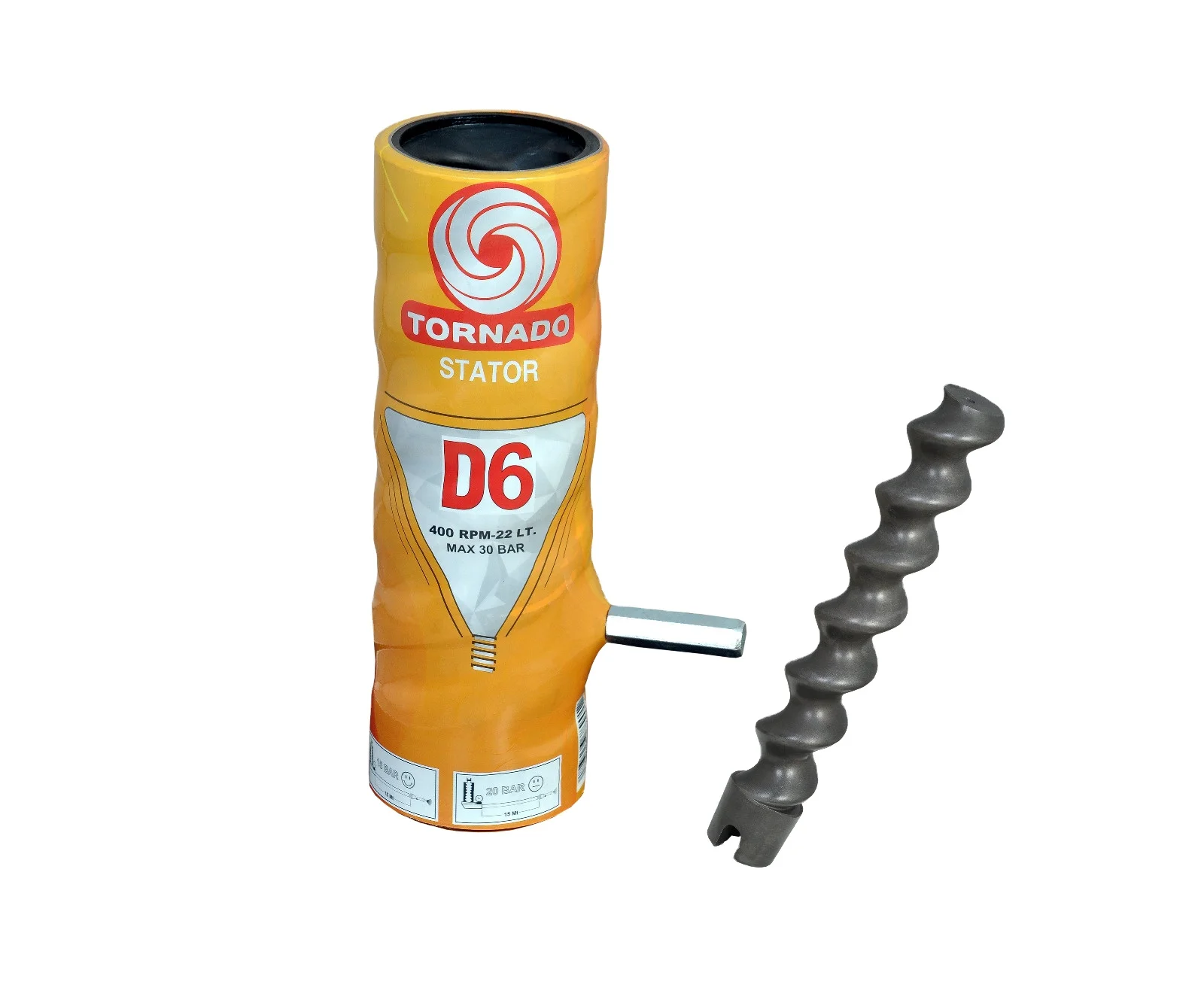 D6-3 Stator Rotor Set for Screw Pump Mortar Cement Plastering