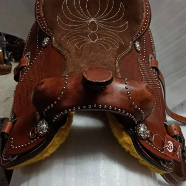 Western Horse Saddle Tack Set Leather Seat Tree Oem Customized Style ...