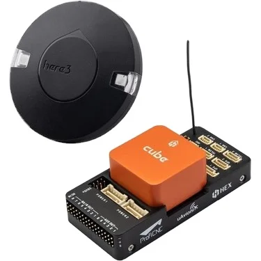Samli Pixhawk Cube Orange標準フライトコントロールセット & Here 3 Gps Gnss M8p W/ Ads-b ...