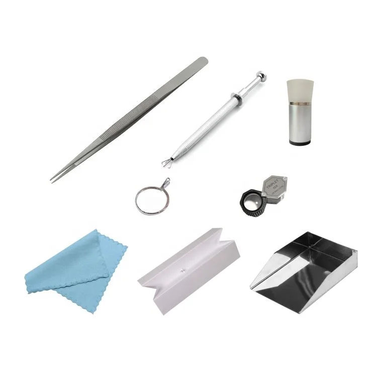 Jewelry Identification Kit Bag Instrument Diamond Gemstone Appraisal ...