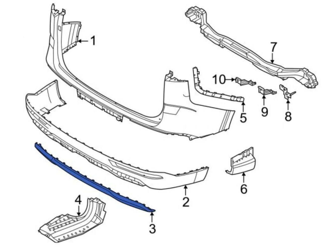 起亚嘉年华2022汽车配件汽车后保险杠扰流板原始设备制造商86670-r0020 86670r0020 Ki1195150汽车保险杠板撬 ...