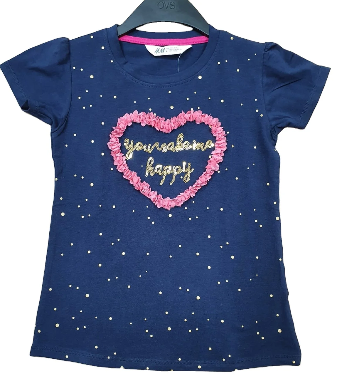 Girls Love Sequence T-shirt(ready Stock) - Buy Cute Young Girls T-shirt ...
