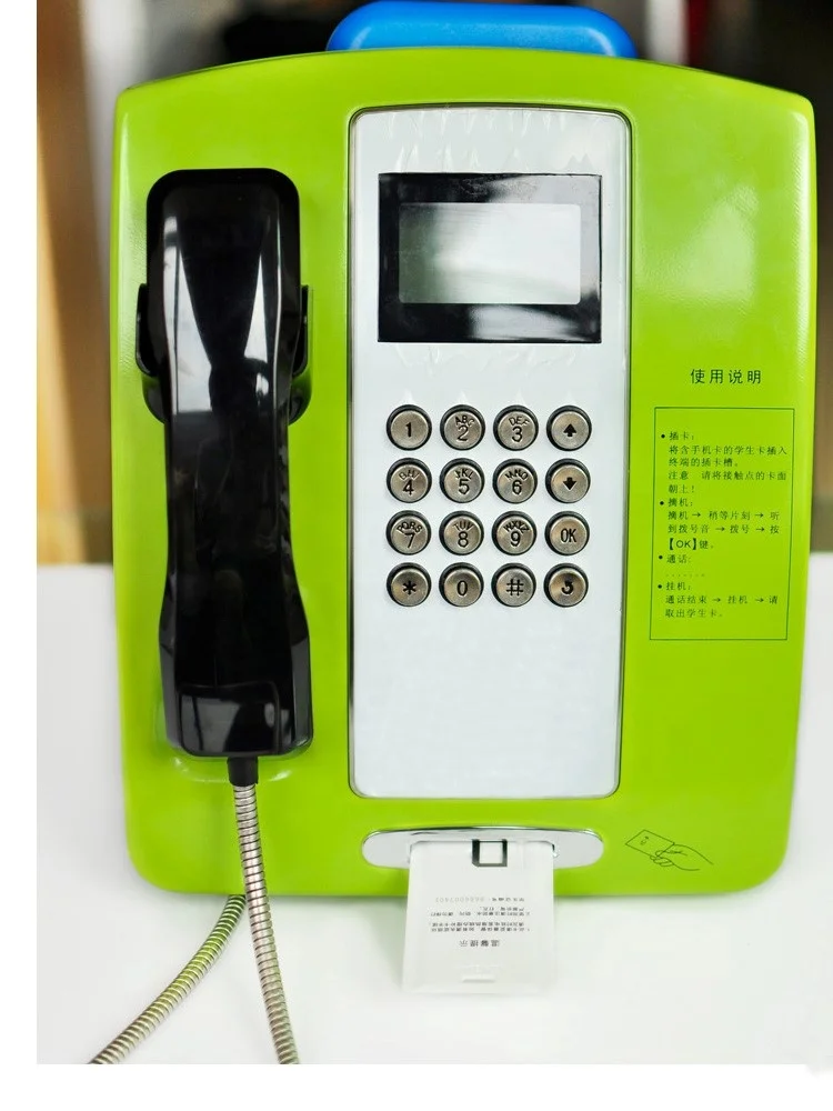 4G Smart Card Payphone for Prison/campus Technical Specs