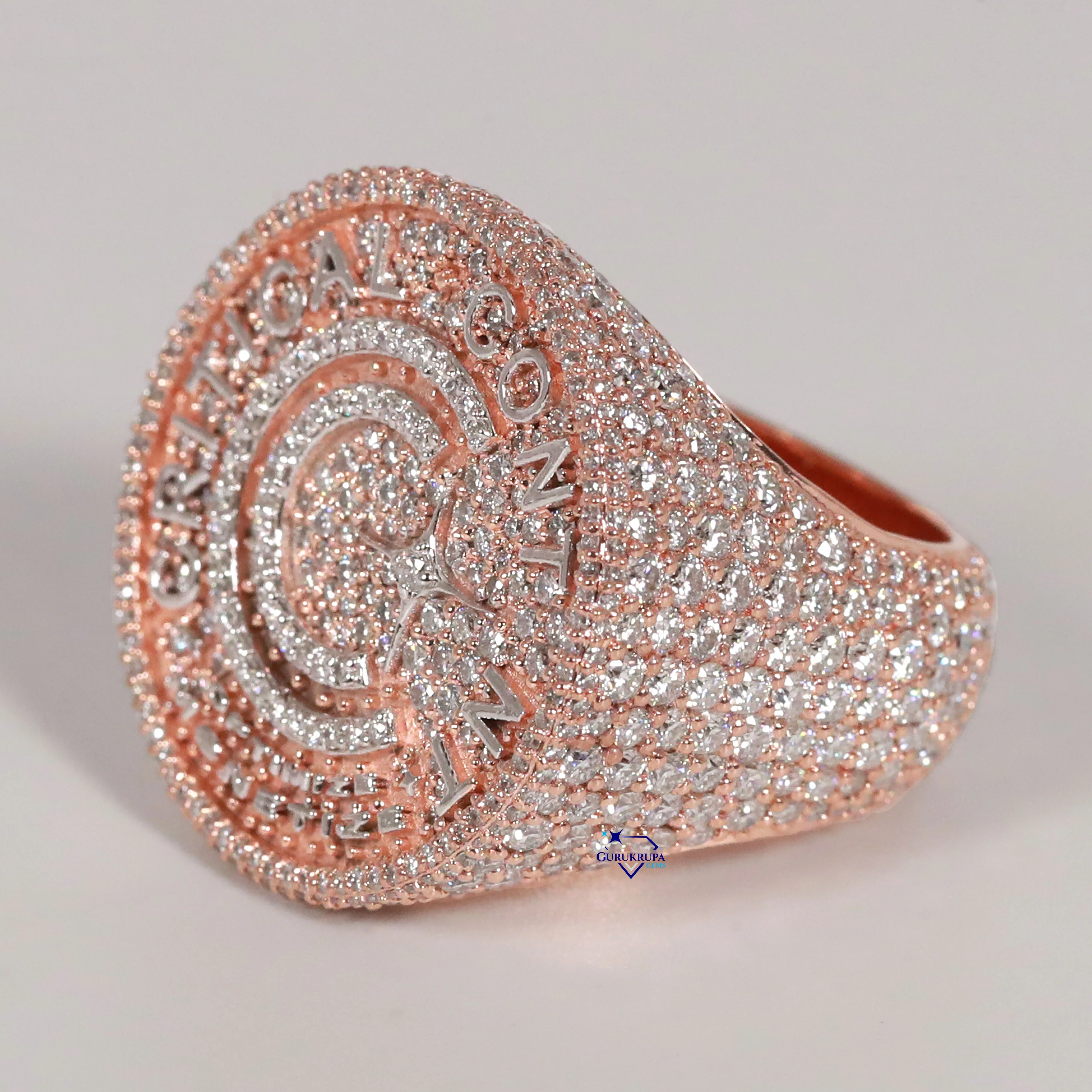 Explore The Brilliance Of Our Dazzling Hip Hop Rings Crafted From 925 ...