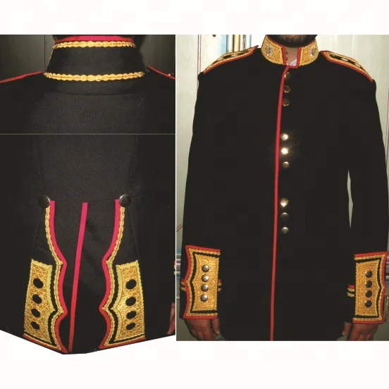 Customized Handmade Royal Emperor Jacket Uniform for Men