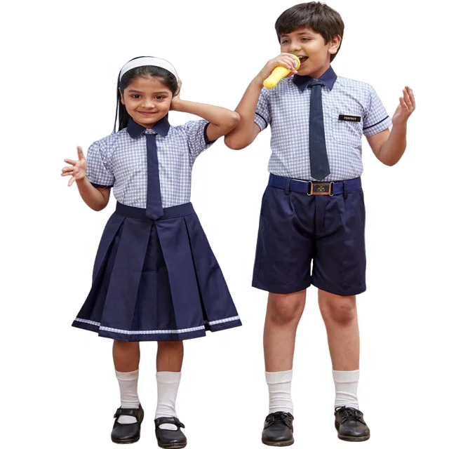 OEM School Dresses Student Wear School Dress Designs Boys and Girls ...