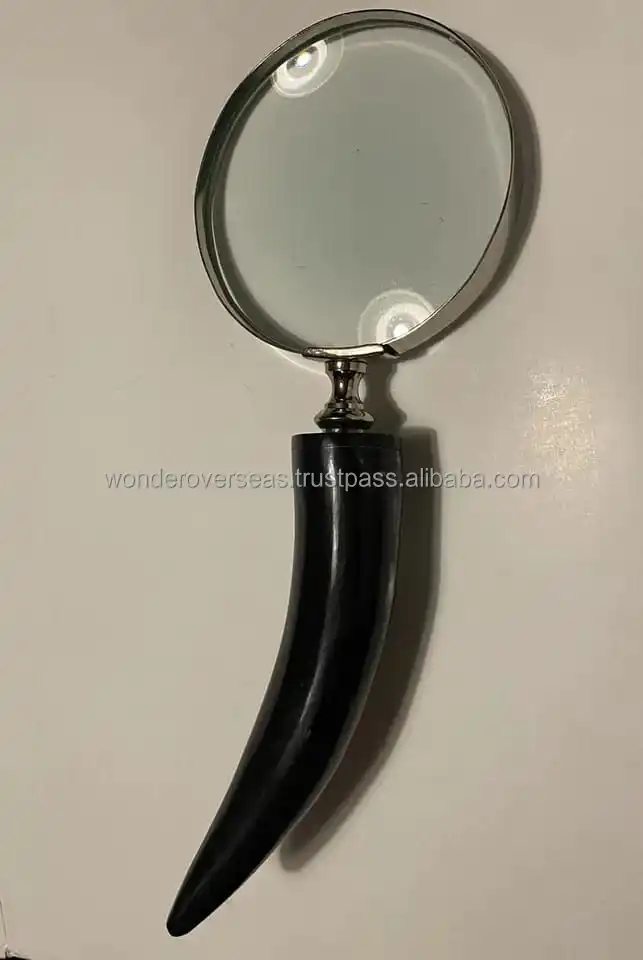 Horn Magnifying Glass - Versatile and Durable Magnifier