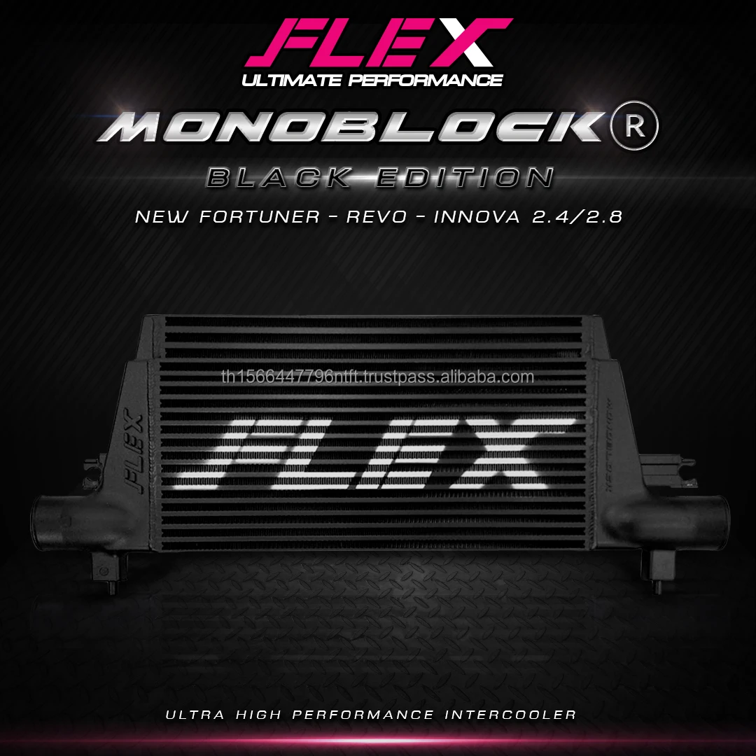 Bold on Intercooler MONOBLOCK BLACK EDITION FLEX for TOYOTA NEW ...