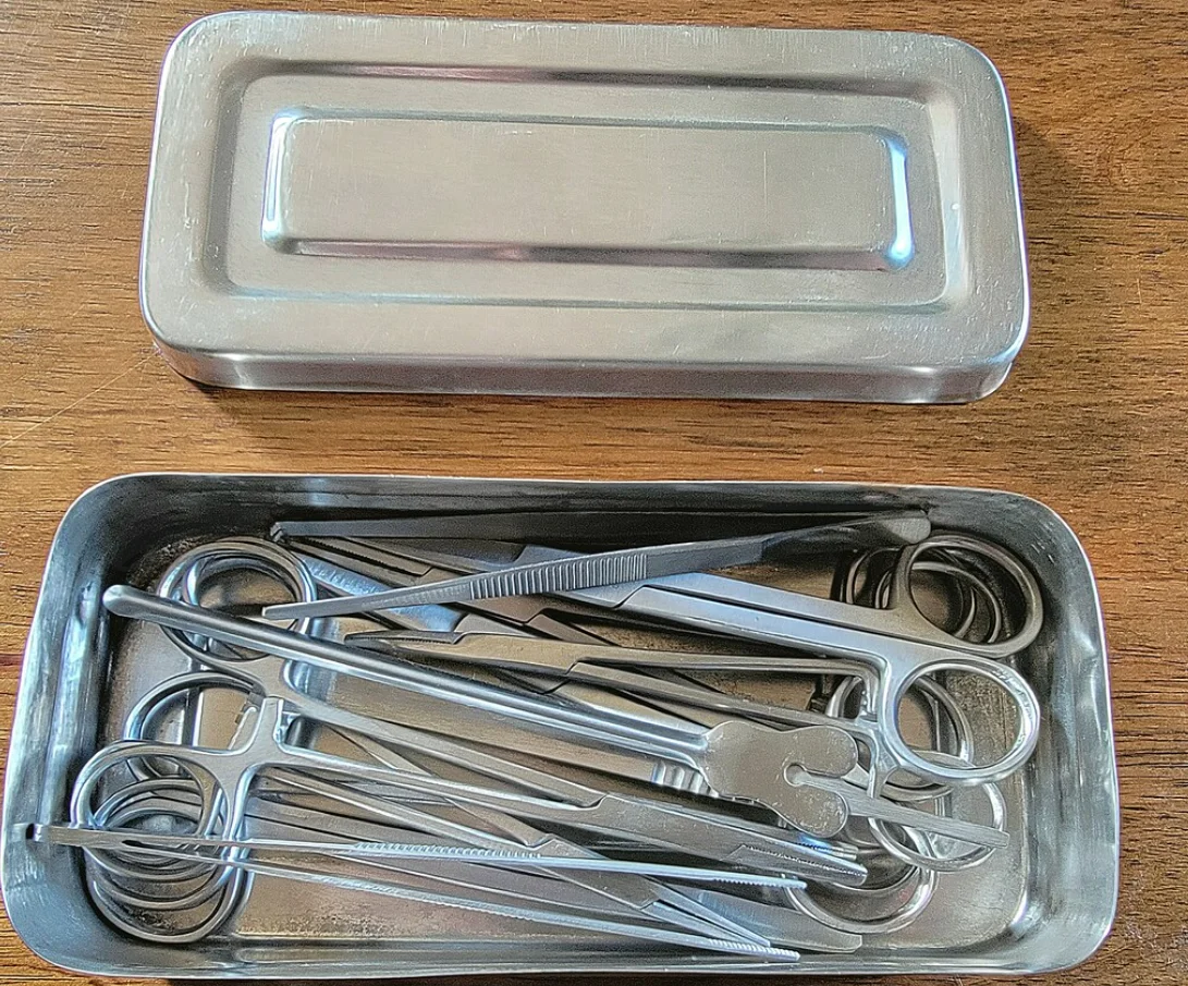 Surgical Basic Minor Surgery Instruments Set Of 13 Pcs With Box Box Manufacturers Supplier ...