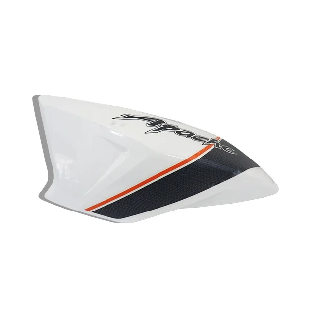 Genuine Quality Cover Fuel Tank Outer Left Pearl White For Tvs Apache ...