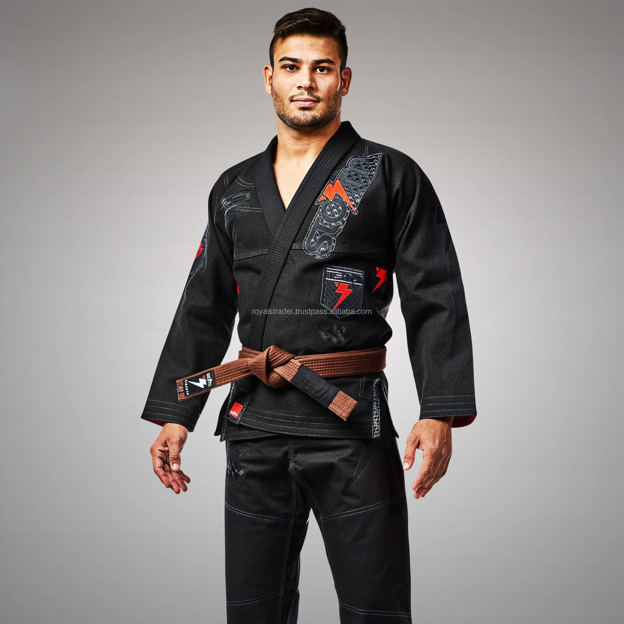 Bjj Custom Jiujitsu Kimono Uniform Gi - Buy Wholesale Custom Logo Bjj ...