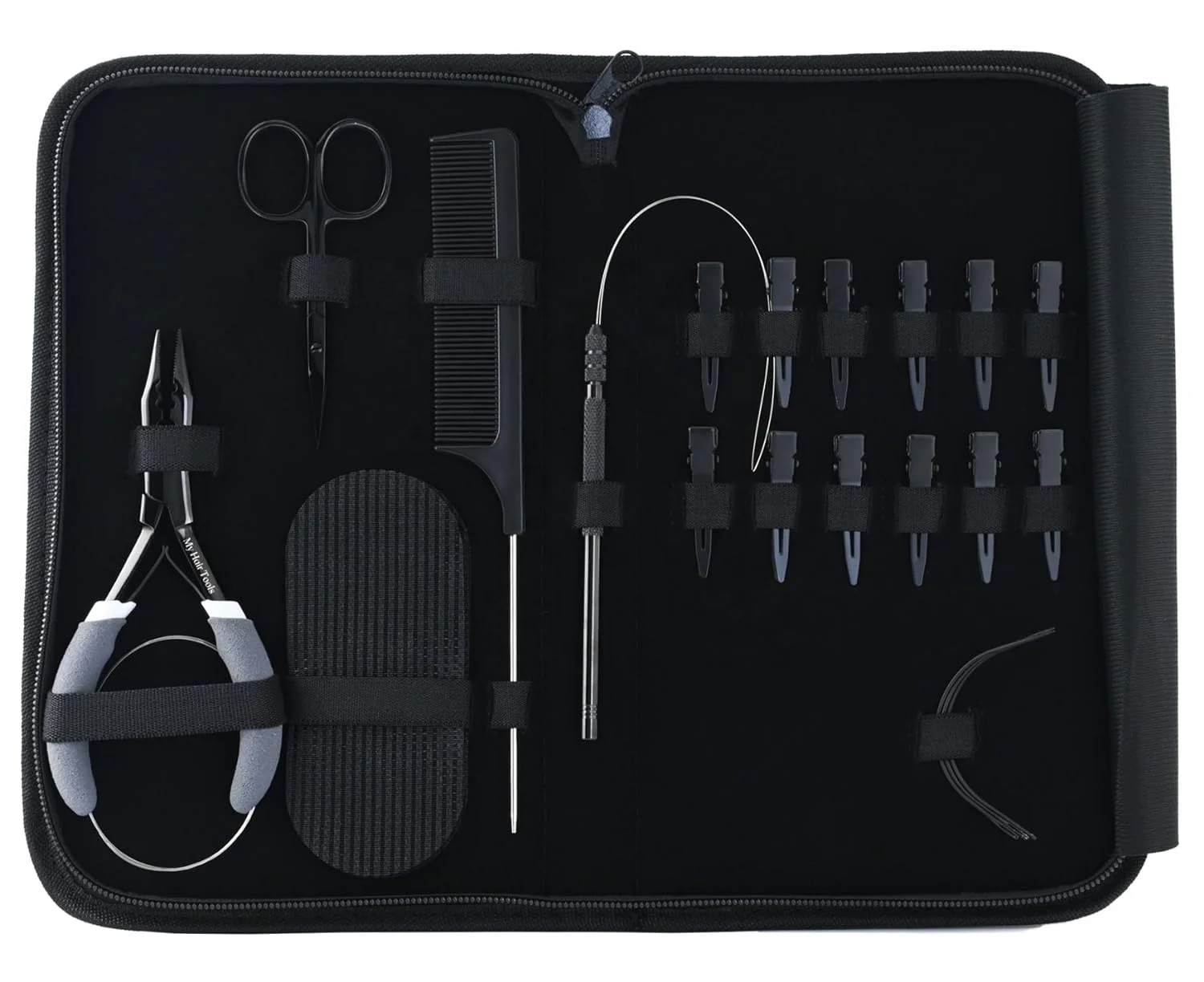 Pro Hair Extension Tools Kit Includes Nano Micro Beads Remover & Closer ...