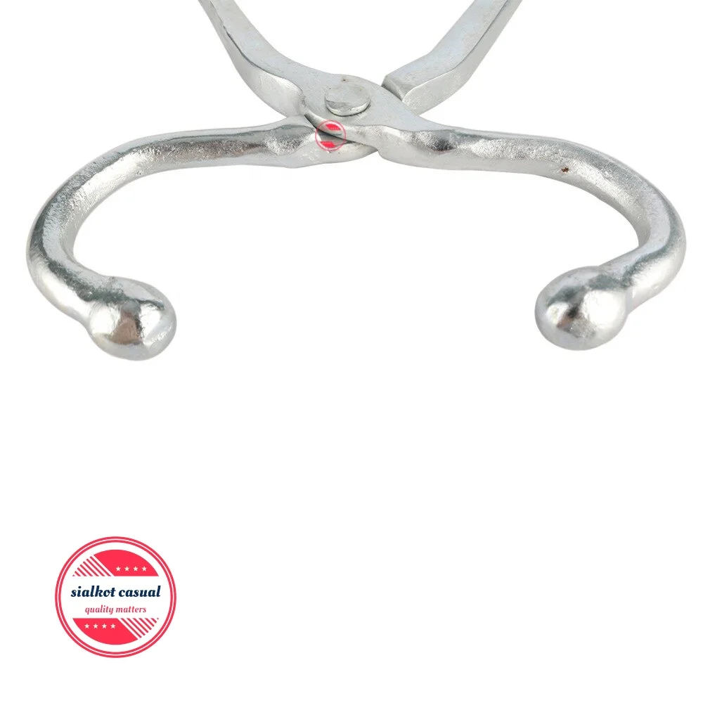 Stainless Steel Cow Nose Ring Carrying Pliers - Bull Cattle Tool