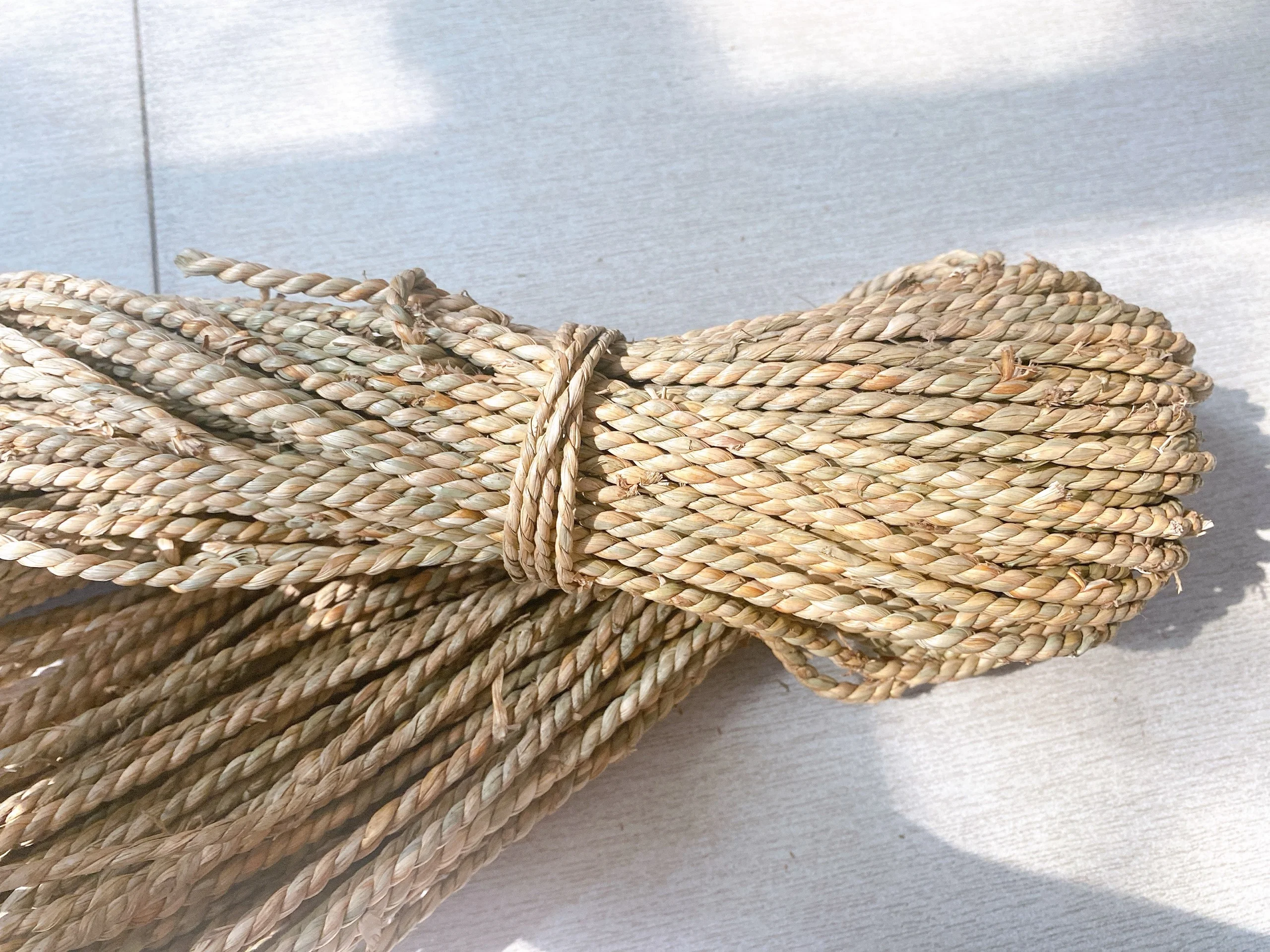Vietnam Manufacture Handmade Seagrass Rope Twisted Cord Craft Decorate ...