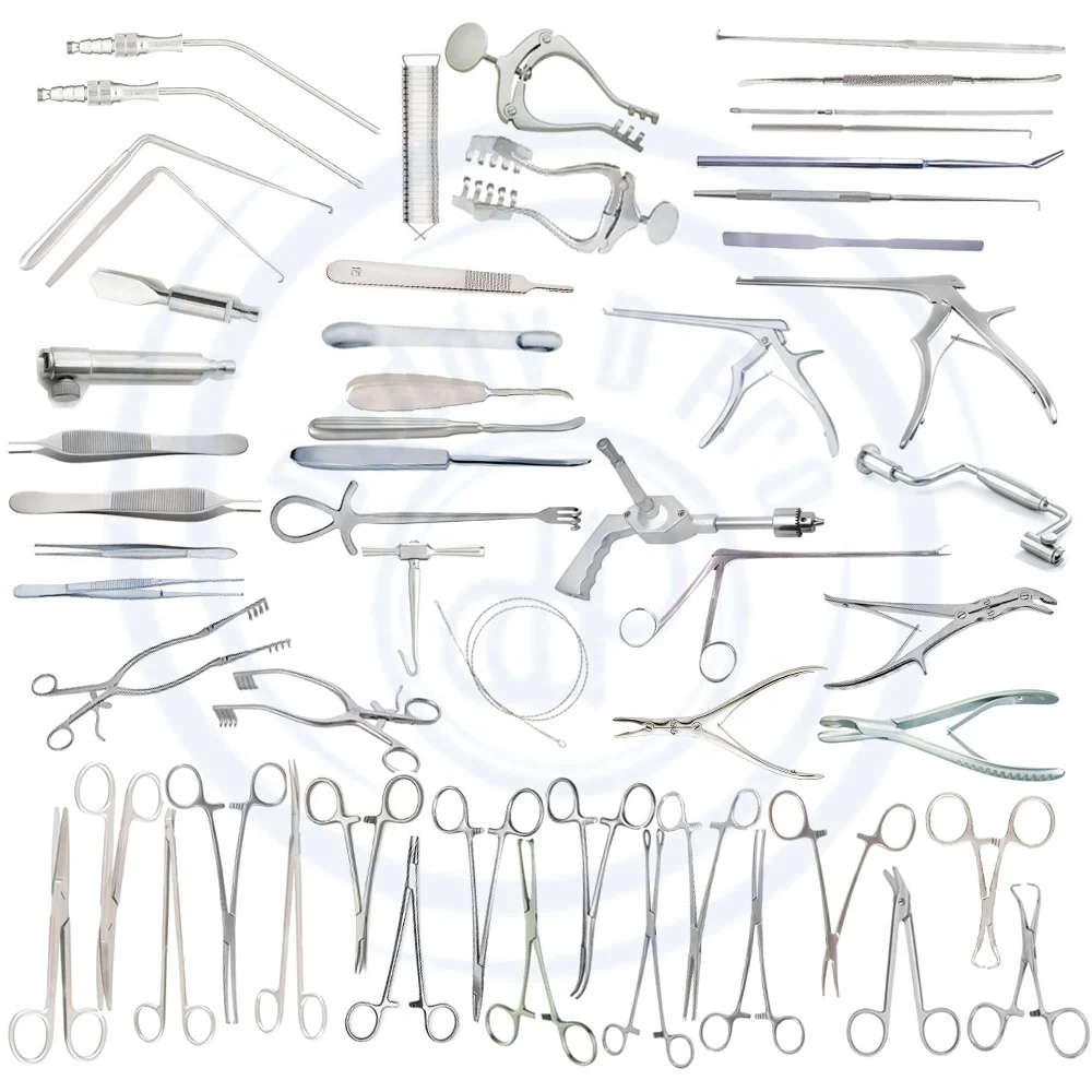 Basic CRANIOTOMY INSTRUMENTS SET of 107 PIECES by DADDY D PRO