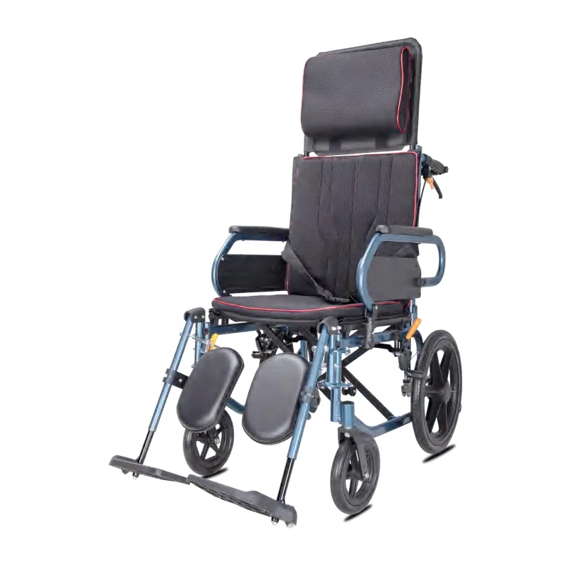 T01-16 Lightweight Aluminum Stroller Wheelchair For Adults Reclining ...