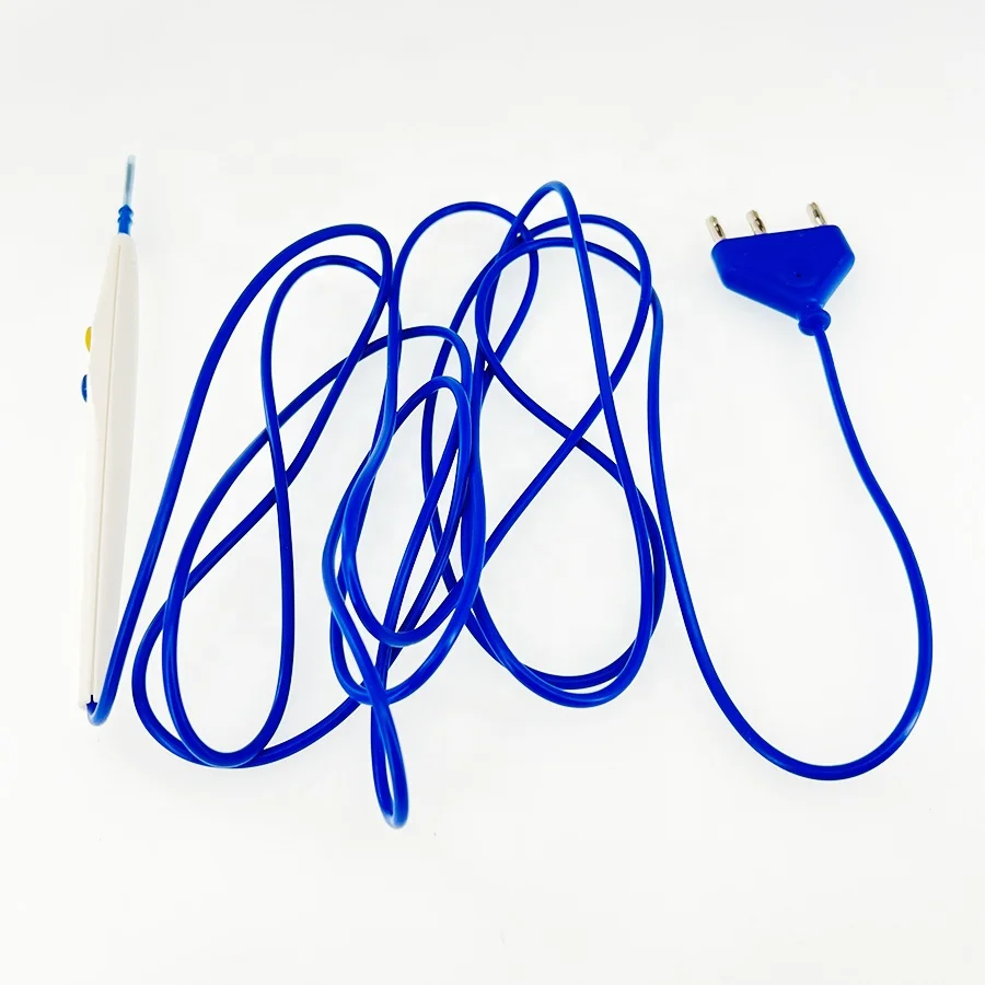 ESU Diathermy White Circle Button Medical Hand Control