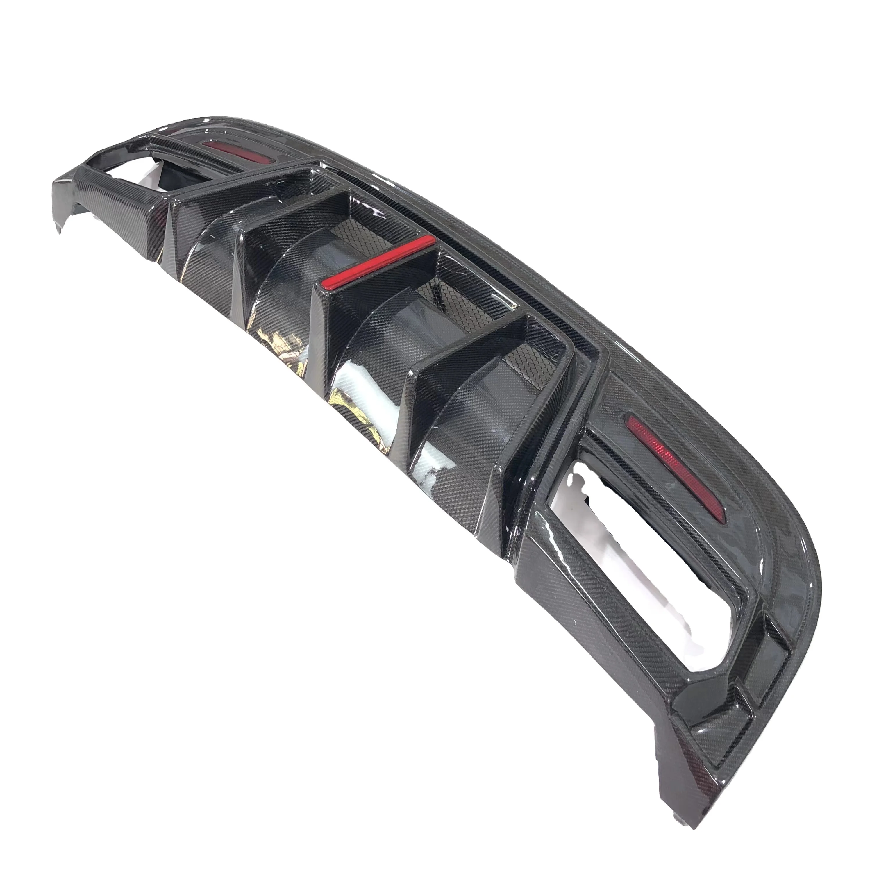 For Mercedes Benz Gla45 X156 Carbon Fiber Car Rear Diffuser Body Kit ...