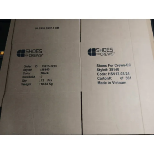 Wholesale Shoes Carton Boxes Recyclable Materials Shipping Delivery ...