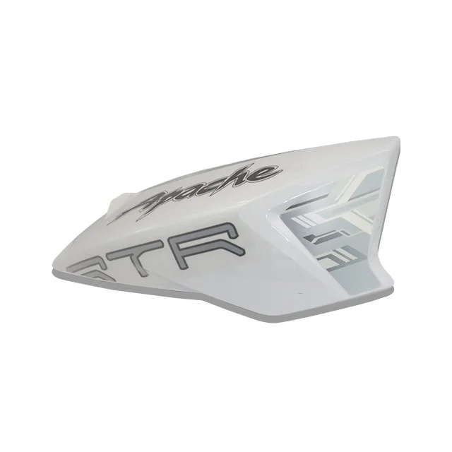 Genuine Quality Cover Fuel Tank Right White for TVS Apache RTR 180 Ref ...
