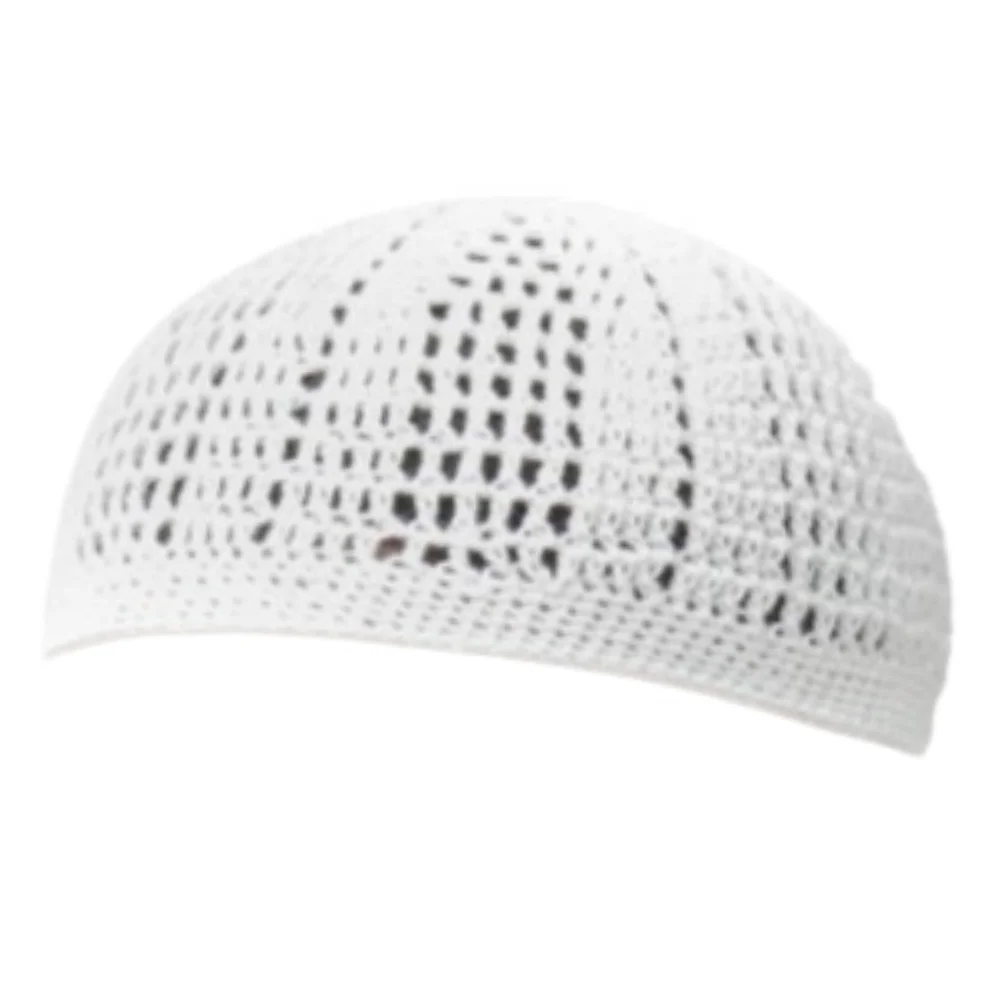 New Islamic Muslim Mens Prayer Kufi Hat Skull Cap Turkish Namaz Topi ...