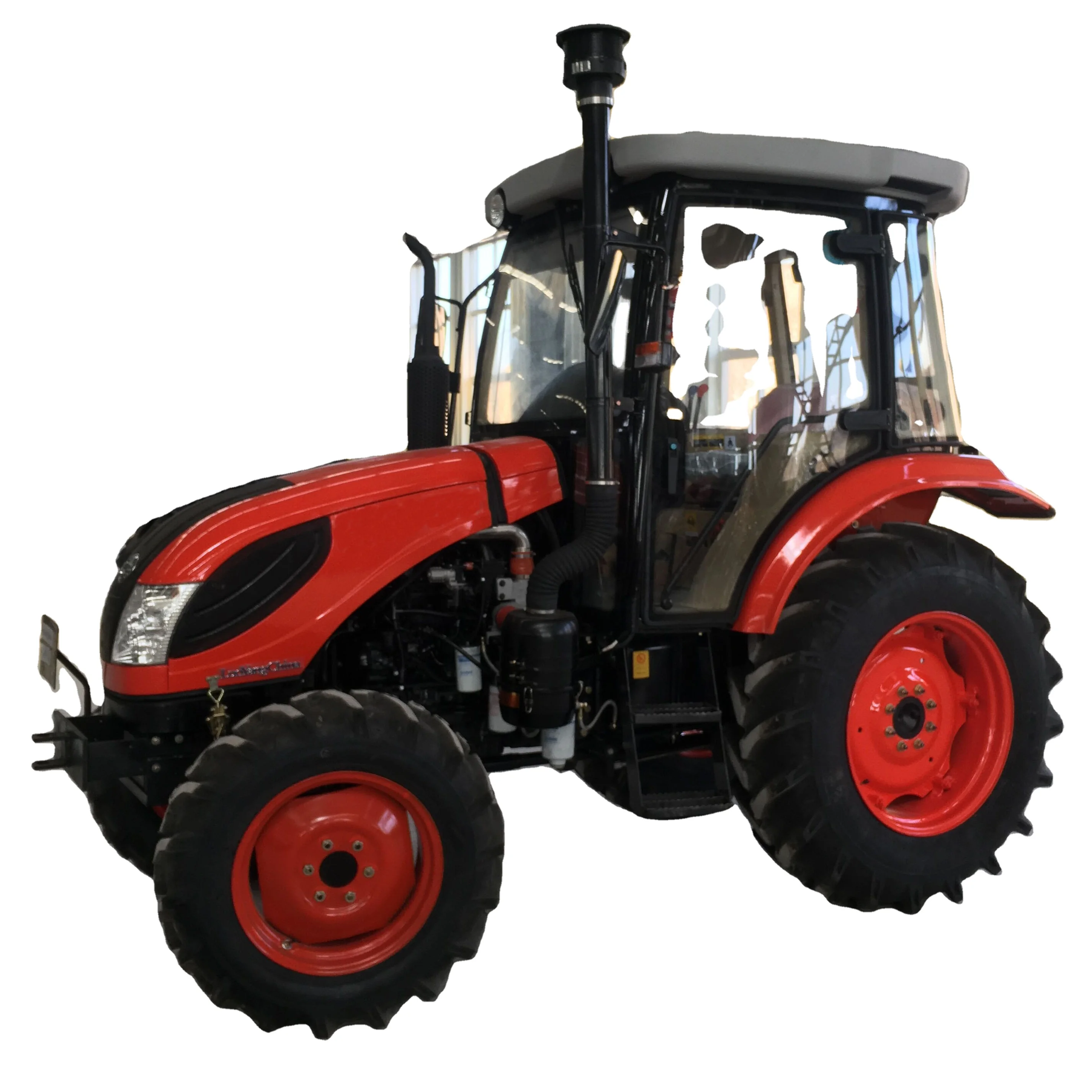 55hp 4WD 4x4 Farm Tractor with Cabin and AC Utility Agricultural ...