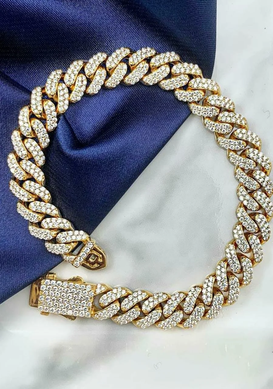 Arm Band Gold Tennis Bracelet With Diamonds Wholesale Tennis Bracelet ...