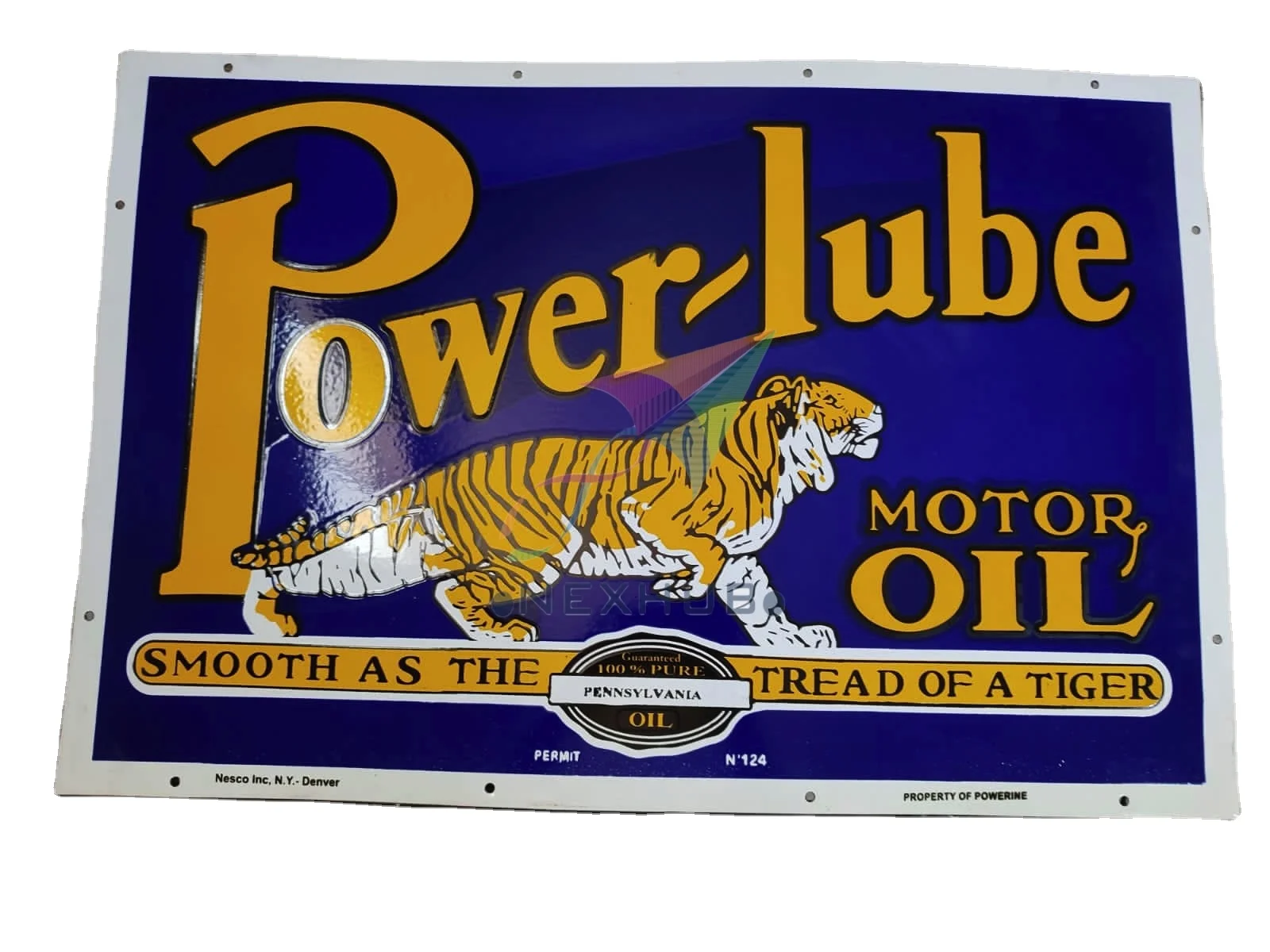 Latest Metal Crafts Retro Porcelain Vitreous Enameled Advertisement ...