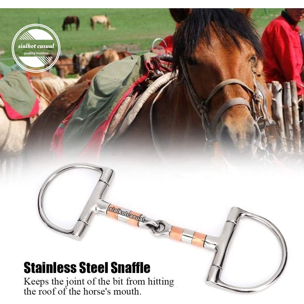 Racing Accessory Mouth Snaffle Horse Snaffle Bit Horse Bit Tack Snaffle ...