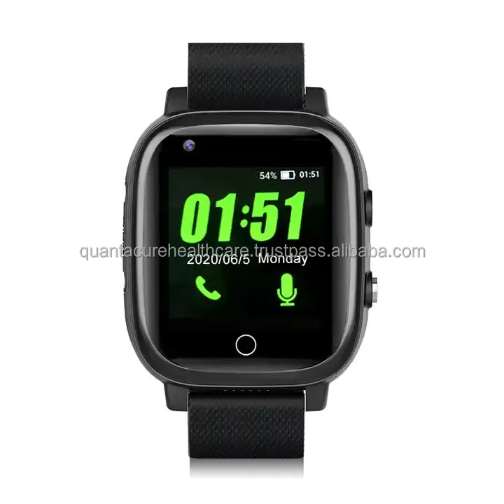 QC V4 T5S 4G Video call elderly gps smart watch wearable devices ...